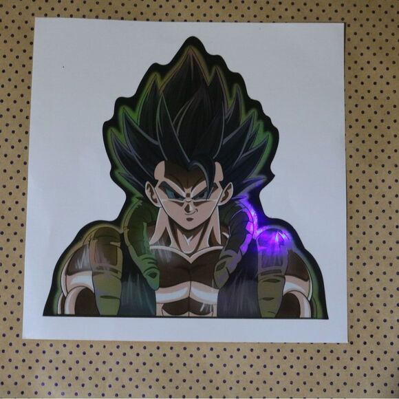 Office | Gogeta Holo Sticker | Poshmark